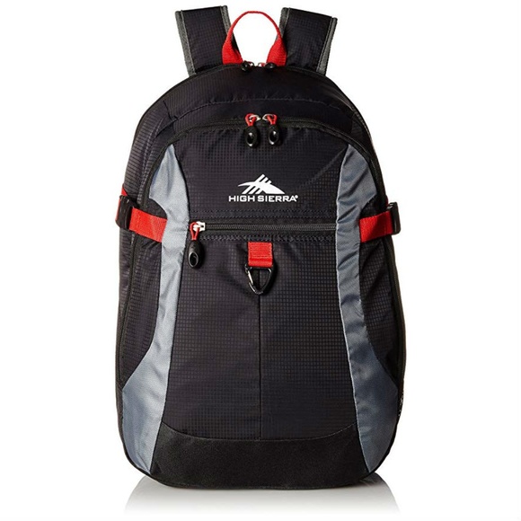 High Sierra | Bags | High Sierra Sportour Computer Backpack Black Red ...